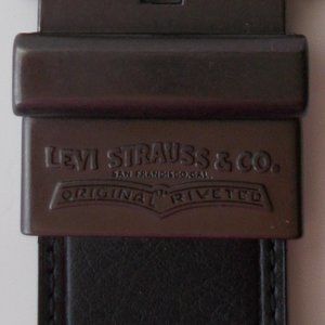 Levi's | Accessories | Levis Mens Reversible 369 Blackbrown Ratchet ...